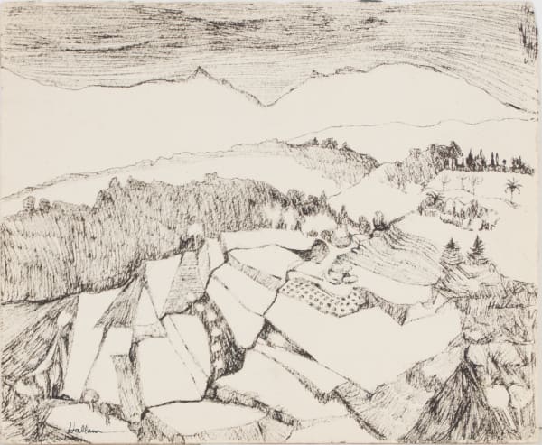 Terraces at Pibonson, North of Cannes, France from the collection of Surf Point | Artwork Archive