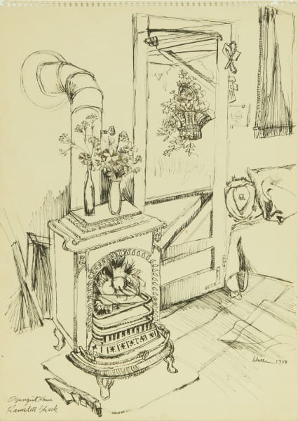 Ogunquit Maine, Ramsdell Shack from the collection of Surf Point | Artwork Archive