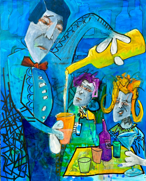 Fancy Dinner by Robin Walker | Artwork Archive