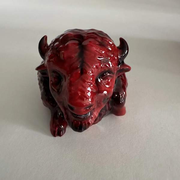 Kevin Francis Face Pot - Jules The Bison Prototype Colour Trial from ...