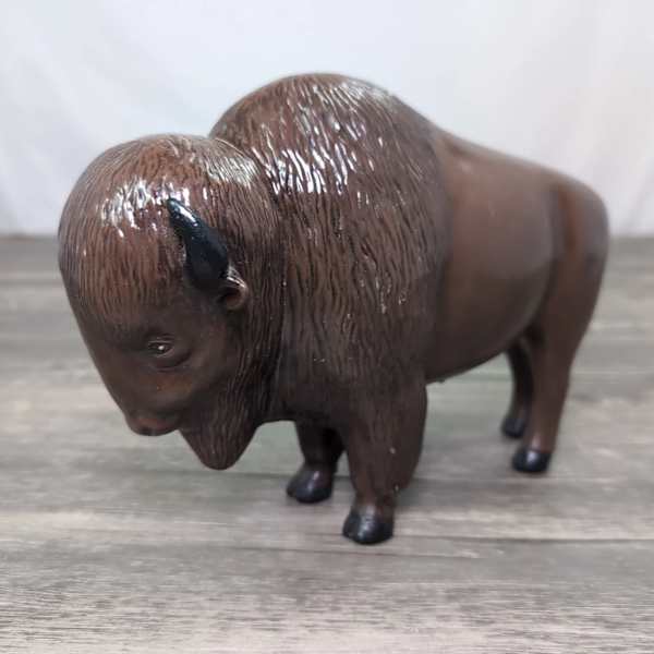 Japanese Ceramic American Bison from the collection of Kimray Visual ...