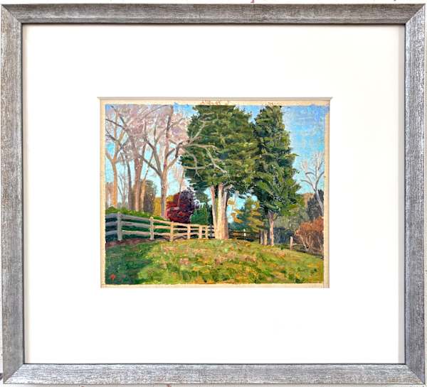 Chatwood Trees, Winter Afternoon (Study) from the exhibition John ...