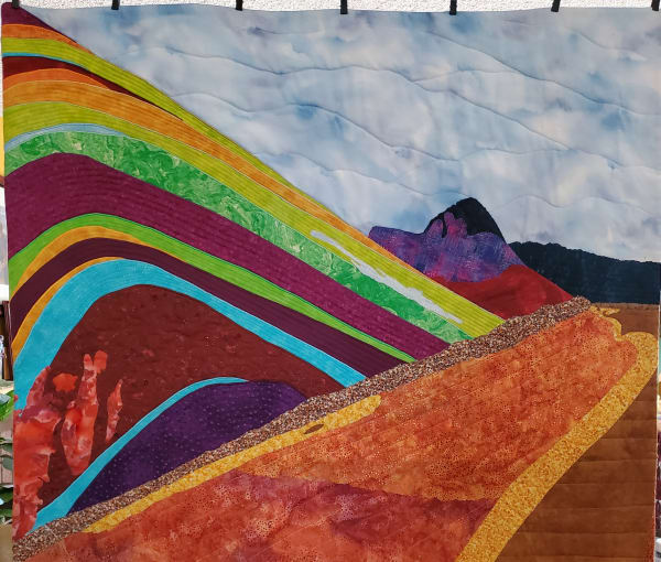 Rainbow Mountain - Peru by Jeanette Floyd | Artwork Archive