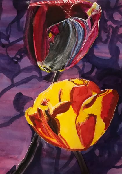 Tulip Garden II by Becky Cook | Artwork Archive