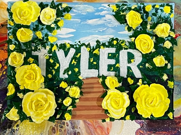 Welcome To Tyler from the collection of Palette Of Roses Art League ...