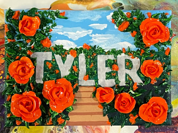 Welcome To Tyler from the collection of Palette of Roses Art League ...