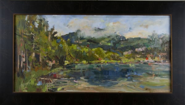 Blue Misty Morning By Stephanie Amato Artwork Archive