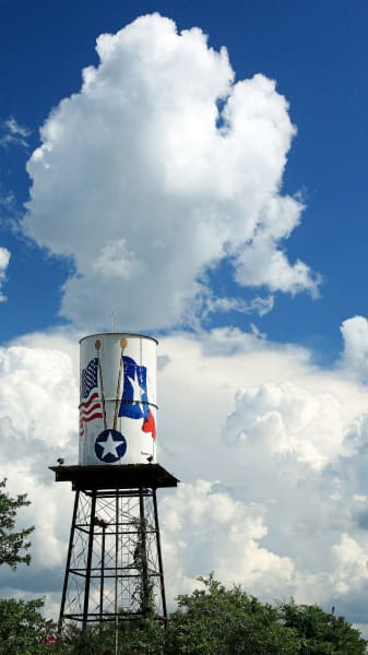 Texas Water Tower from the collection of Center for Performing Arts ...