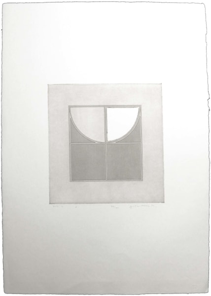 Arc Within a Square VI from the collection of Van Every/Smith Galleries ...