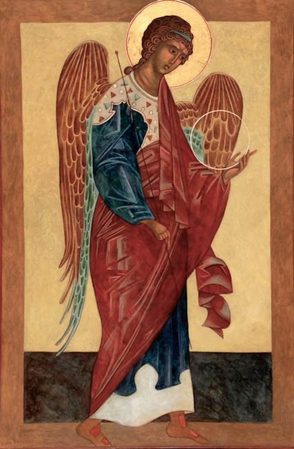 Archangel Michael Icon by Christine Hales | Artwork Archive