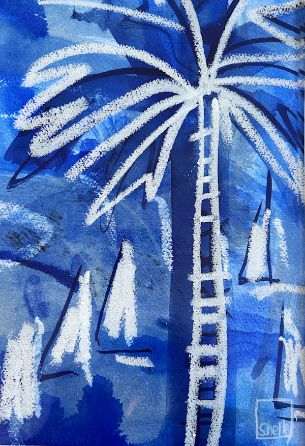 Blue Beach Series II by Shelley Wales | Artwork Archive