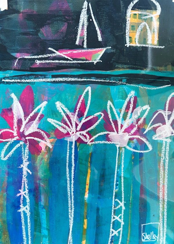 Lavender Bay Blue by Shelley Wales | Artwork Archive