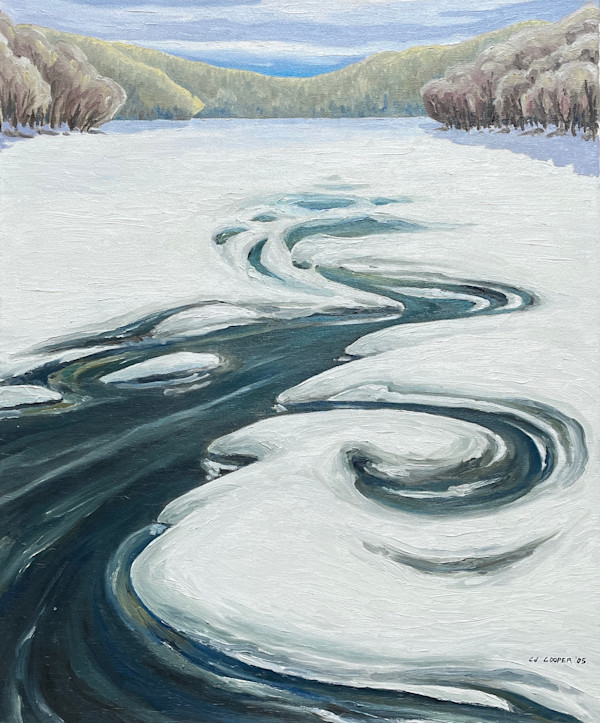 Rushing Waters of Northern River by Chris James Cooper | Artwork Archive