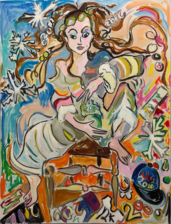 Ariel With Her Fur Boots by Vivian Reiss | Artwork Archive