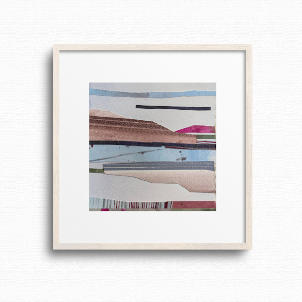 Spring in Mountains - Original 6in x 6in Collage, Shilo Ratner by Shilo ...