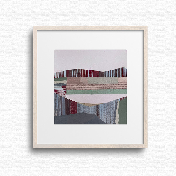 Spring in Mountains - Original 6in x 6in Collage, Shilo Ratner by Shilo ...