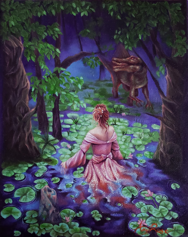 Pink Princess By Amy Rose Art Artwork Archive