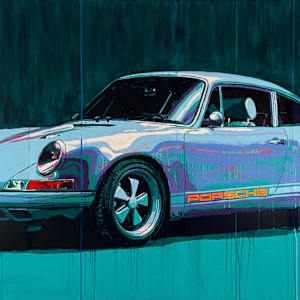 Porsche 911 Singer by Artist Allan Buch | Artwork Archive
