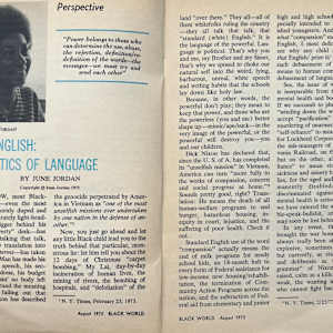 Black World - Black Speech and the Education of Black Children (August ...