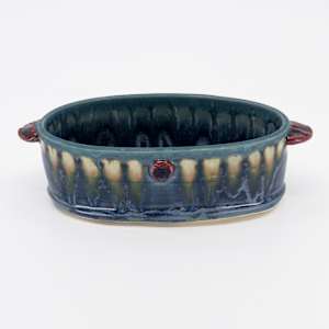 25037 Medium Oval Container by Sandy Miller | Artwork Archive