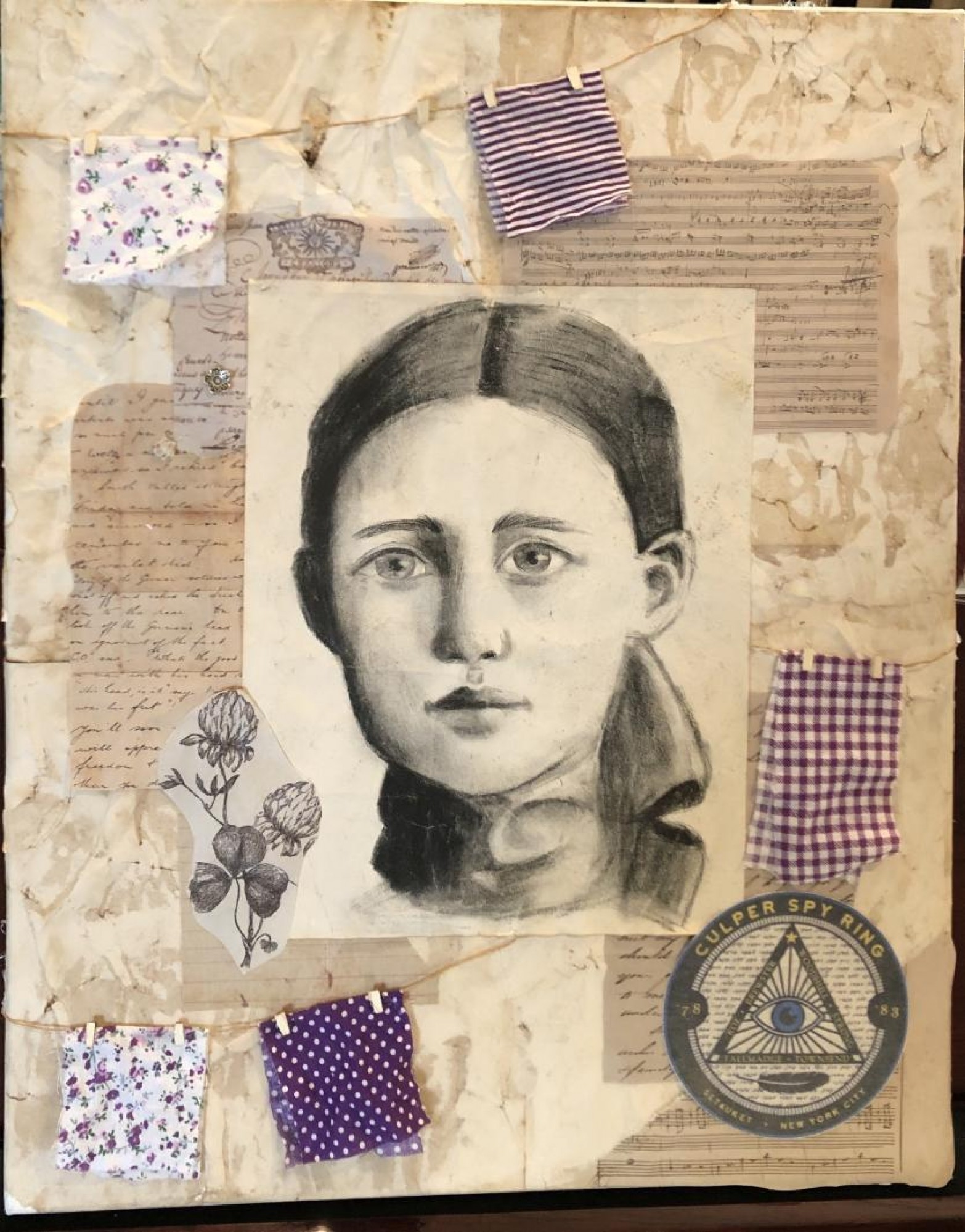 The Woman of the Culper Ring from the collection of ARTEFFECT | Artwork Archive